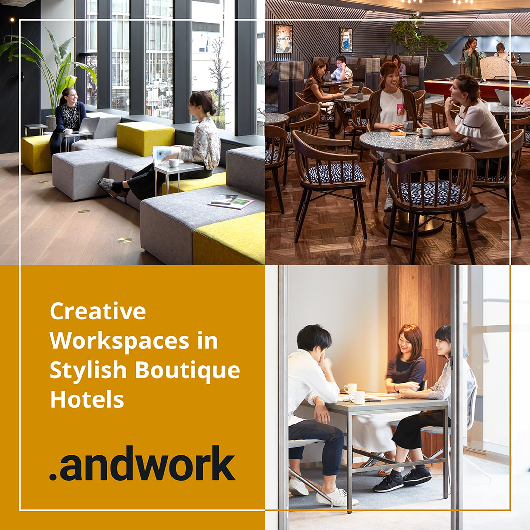 Perfect for Digital Nomads! .andwork: Hotel Coworking Space Open to All ...